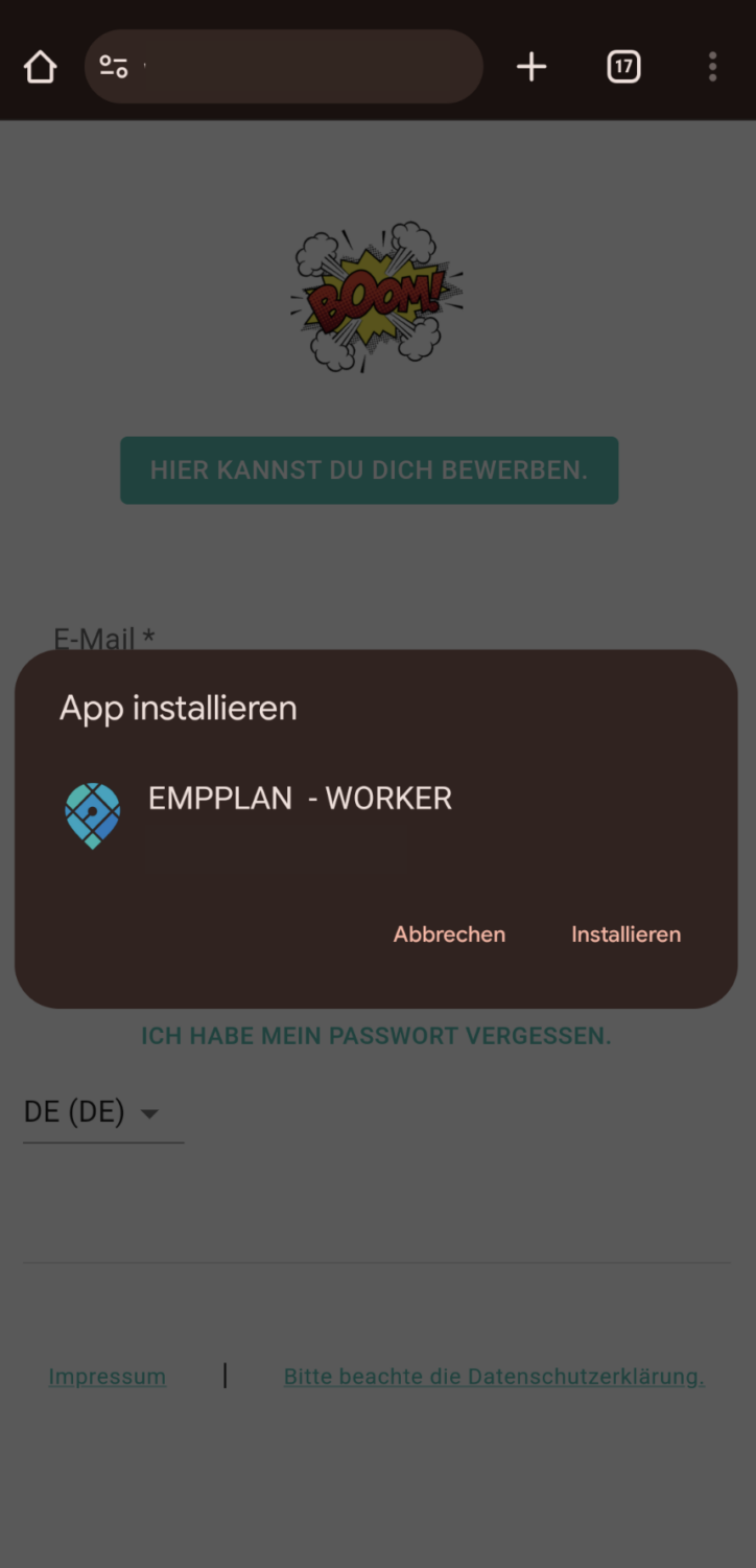Wie lade ich die App herunter? Wie kann ich die EMPPLAN App installieren? - EMPPLAN